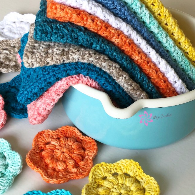 Mijo Disktrasor / Dishcloths – Mijo Crochet